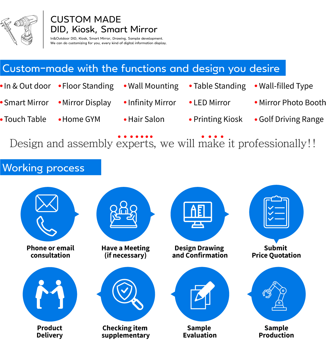 ATO Display - Custom Made Digital Signage
